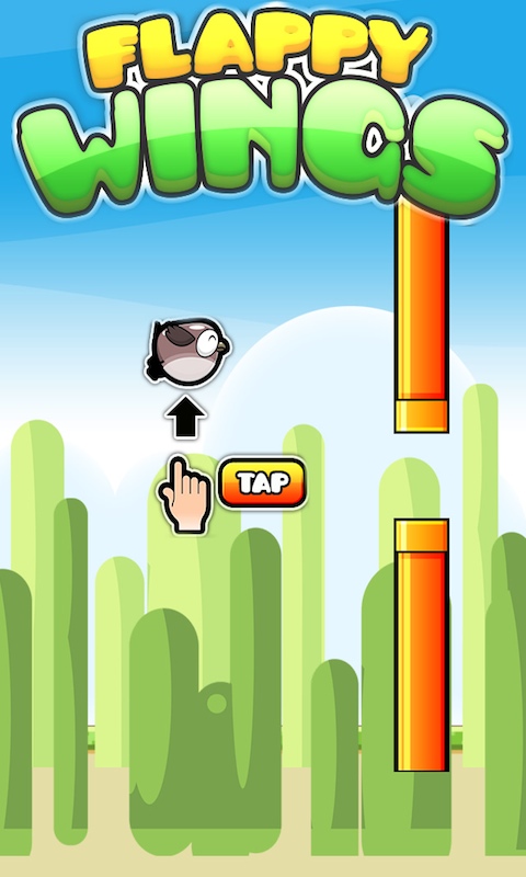 Flappy wings - Tap the Bird to Fly (Not Fllapy bird) : Amazon.co.uk ...