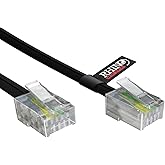 rhinocables ADSL RJ11 Lead High-Speed Internet Cable for BT, Internet ...