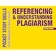 Referencing and Understanding Plagiarism: 24 (Pocket Study Skills ...