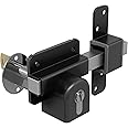 GateMate Long Throw Gate Lock 1490096, Euro Profile Keyed Both Sides ...