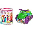 Mega Mattel Bloks First Builders DCH62 - Bausteinebeutel, groß 80 Teile ...