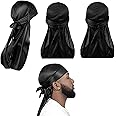 3 PCS Long Tail Durag, Durag, Durag Mens, Comfortable Durags, Durags ...