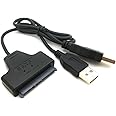 Technotech USB 2.0 to 2.5"" (Laptop Only) SATA 22P Hard Drive Adapter ...