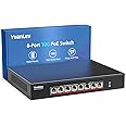 YuanLey 8 Port 10G PoE Switch Unmanaged, 8 x 10G Base-T PoE Ports ...
