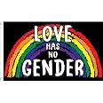 AZ FLAG - LGBT Flag Love Has No Gender - 90 x 60 cm - Love Has No ...