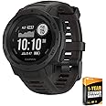 Garmin Instinct, Rugged Outdoor Smart Watch with GPS, Wireless ...