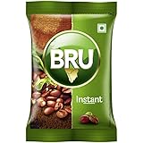 BRU Instant Coffee Powder Bag 200g Pouch, Roasted Arabica & Robusta ...
