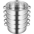 Amazon.de: awolsrgiop Mantowarka Dampfkocher, 5 Lagiger Dampfkocher ...