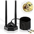 Eightwood 2.4G 5G 5.8G Omnidirectional Dual Band WiFi Antenna Desktop ...
