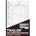 Trailer Daily Inspection Checklist: Trailer Pre-Trip Inspection Report ...