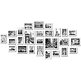 Lillyvale Large Multi Picture Photo Frames Wall Set 26 Pieces Set ...