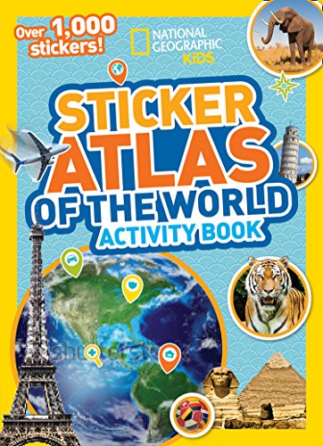 Buy World Atlas Sticker Activity Book: Over 1,000 stickers! Book Online ...