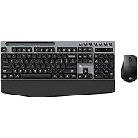 Amazon.in: Buy Portronics Key7 Combo Wireless Keyboard & Mouse Set with ...