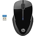 HP 250 Black 2.4 GHz USB Wireless Mouse with Blue LED 1000, 1200, 1600 ...