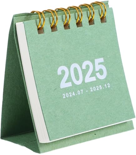 2025 Mini Standing Flip Calendar 4x3 Inch For Office 2025 Mini Desk ...
