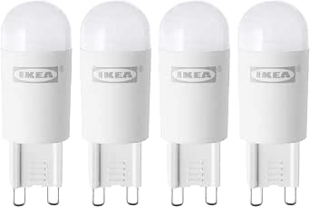 IKEA RYET G9 200 Lumen Warm White 2700K LED Bulbs - Set of 4: Amazon.co ...