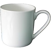 Large 1pt Fine Bone China Mug in Plain White. : Amazon.co.uk: Home ...