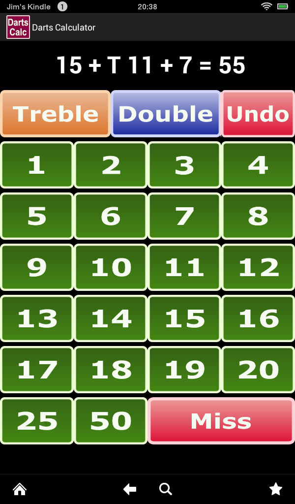 Darts Calculator Amazon co uk Appstore For Android Darts Calculator Amazon co uk Appstore For Android