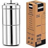 Buy PANCA Filter Coffee Maker, Stainless Steel South Indian Coffee ...