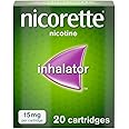 Nicorette Nicotine Inhalator, Fast Craving Relief, 15 mg x 20 Nicotine ...