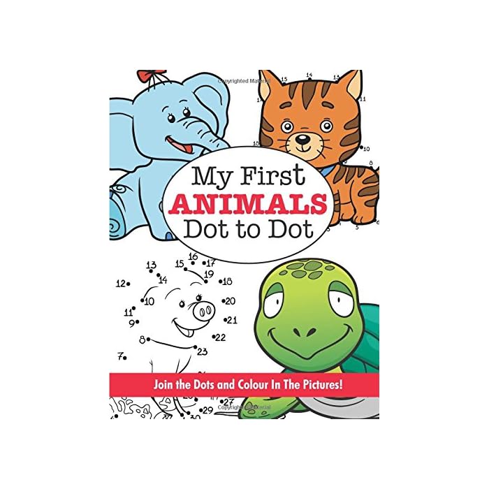 Buy My First ANIMALS Dot to Dot Book (Super Fun Dot to Dot for Kids ...