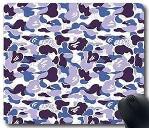 Bape Camo Blue C4L6S Mouse Pad,Beautiful Mouse Mat: Amazon.co.uk ...