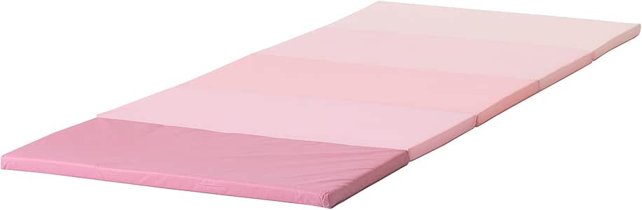 PLUFSIG Folding Gym mat Pink: Amazon.co.uk: Sports & Outdoors