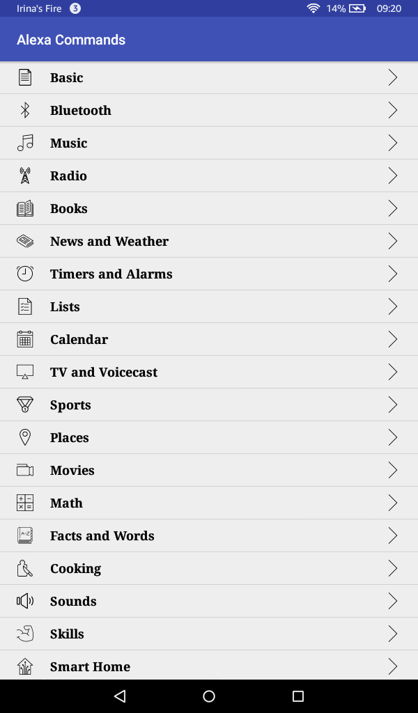 Commands for Alexa : Amazon.co.uk: Apps & Games