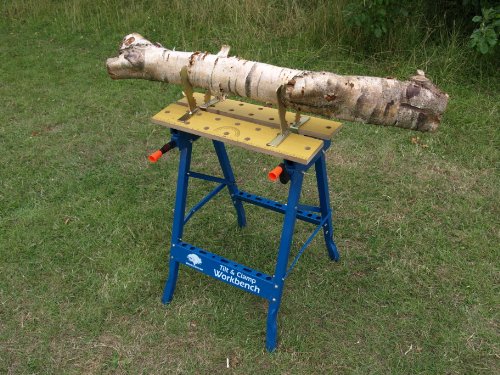 Forest Master Log Bench Jaws for Workbench | Garden Outdoor Store
