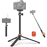 NEEWER Tripod for Cell Phone & Camera with Remote & Phone Holder ...