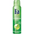 Fa Caribbean Lemon Deodorant Spray 150ml (Pack of 6) : Amazon.fr: Beauty