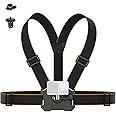 NEEWER Action Camera Chest Strap, Adjustable Chest Strap Hands Free ...