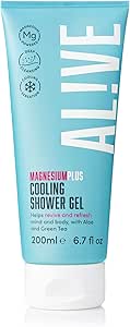 ALIVE Cooling Magnesium Shower Gel Body Wash, Active Shower Gel For Men ...
