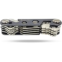 Compact Key Organizer by KEYTEC (12-16 Keys) - Premium Key Holder with ...