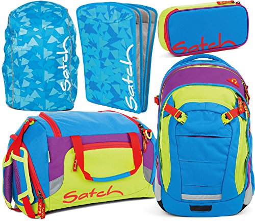 satch match Flash Jumper 5er Set Rucksack, Sporttasche, Schlamperbox ...