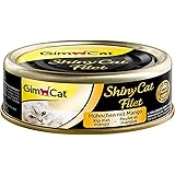 GimCat Superfood ShinyCat Duo Hühnchen mit Karotten - Katzenfutter mit saftigem Filet ohne ...