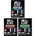 Buy 36 Topic-wise CAT QA, DILR & VARC Previous Year Solved Papers (2023 - 1994) - set of 3 Books ...