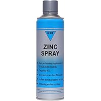AEROL Zinc Rich Cold Galvanizing Spray (Bright Silver Coating), Grade 3060 (350g/493 ml ...