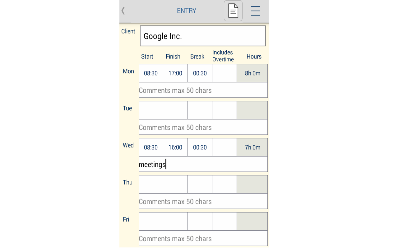 Timesheet PDF: Amazon.co.uk: Appstore for Android