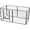 BUNNY BUSINESS Heavy Duty 6 Panel Puppy Play Pen/ Rabbit Enclosure ...