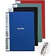 Shining Zon A4 Punchless Clip File with Pocket Timex Clip File Folder ...