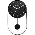 Buy Titan Modern Metallics Pendulum Analog Clock - Black - W0086Mp01 ...