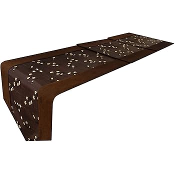 Table Runner - Bed Runner - Purple - Thai Silk & Cotton - Hand Made ...