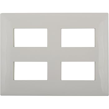 Legrand Arteor 8 Module Plate WH 575750: Amazon.in: Home Improvement