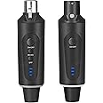 JCAONL Wireless XLR Transmitter & Receiver System, Wired-to-Wireless ...