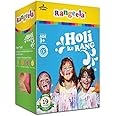 Rangeela Holi Ke Rang - 4 Shades of Gulal Holi Colours (Fluroscent Pink ...