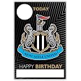 Newcastle Football Club Birthday Card. Comes with Stickers to ...