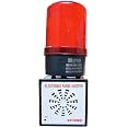 Hanutech Multi-Tone Industrial Panel Hooter with Revolving Flash Light ...