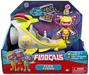 Floogals Flo's Figure with Fizzer Vehicle Set: Amazon.co.uk: Toys & Games