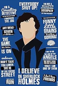 Alter Ego Sherlocked Poster and Laptop Sticker Bundle, Recycled ...